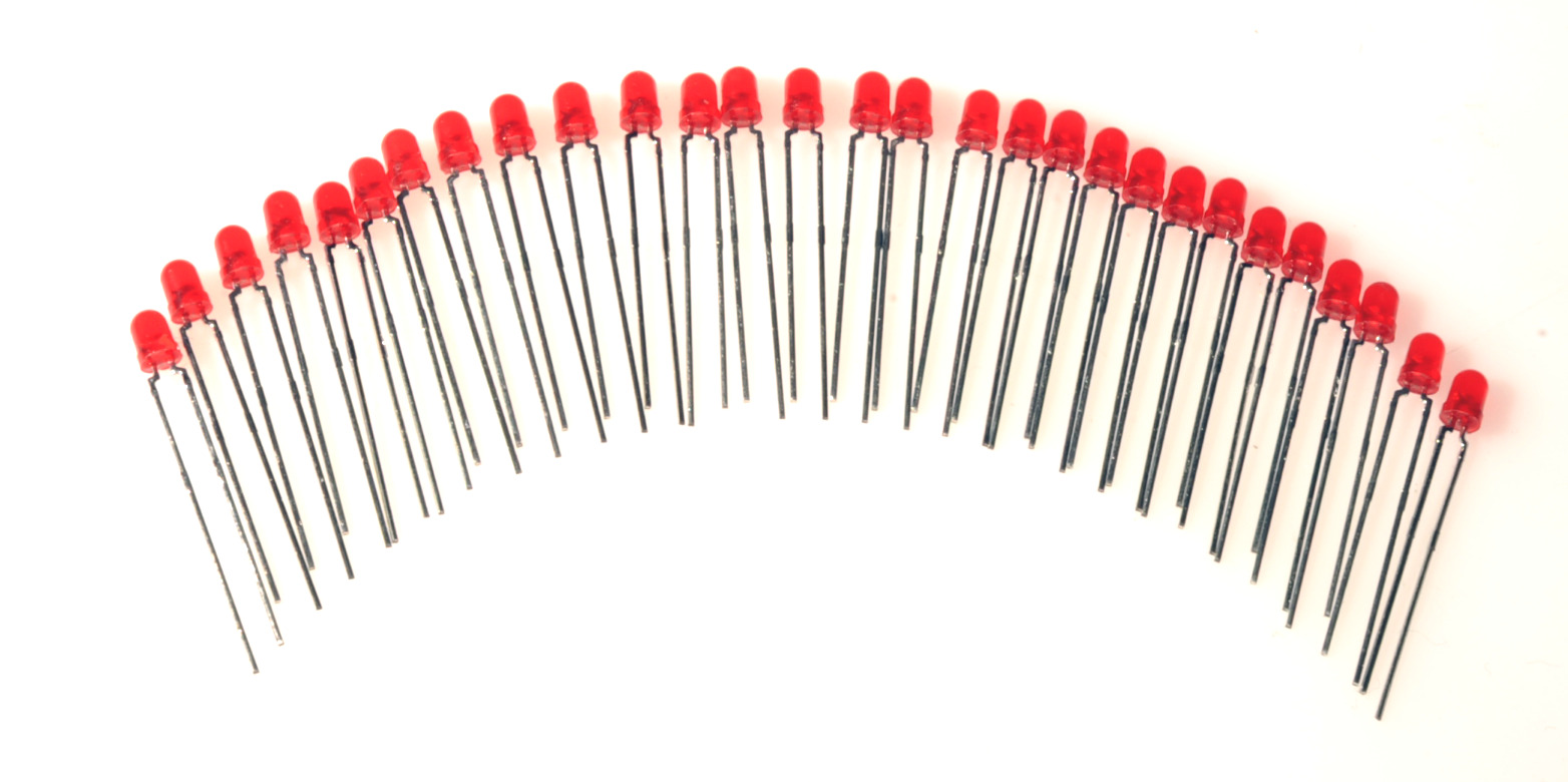 ELV LED-Set mit 29 LEDs,rot,3 mm | ELV Elektronik | Bauteile / Komponenten