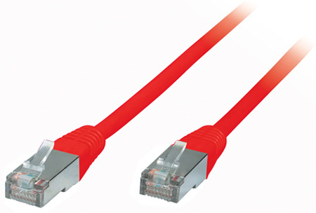 Patchkabel,Cat. 6,S/FTP,PIMF,Halogenfrei,rot,2,0m | ELV Elektronik ...