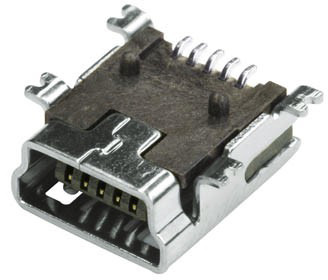 econ connect Mini USB-Buchse Typ B MUB1B5SMD,5-polig,SMT | ELV ...