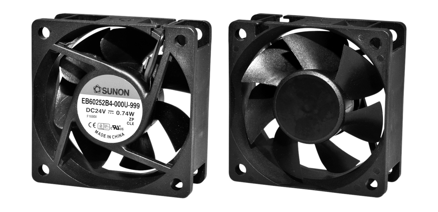 SUNON 12-V-Axial-Lüfter MB60251VX-A99 60 x 60 x 25 mm | ELV Elektronik ...