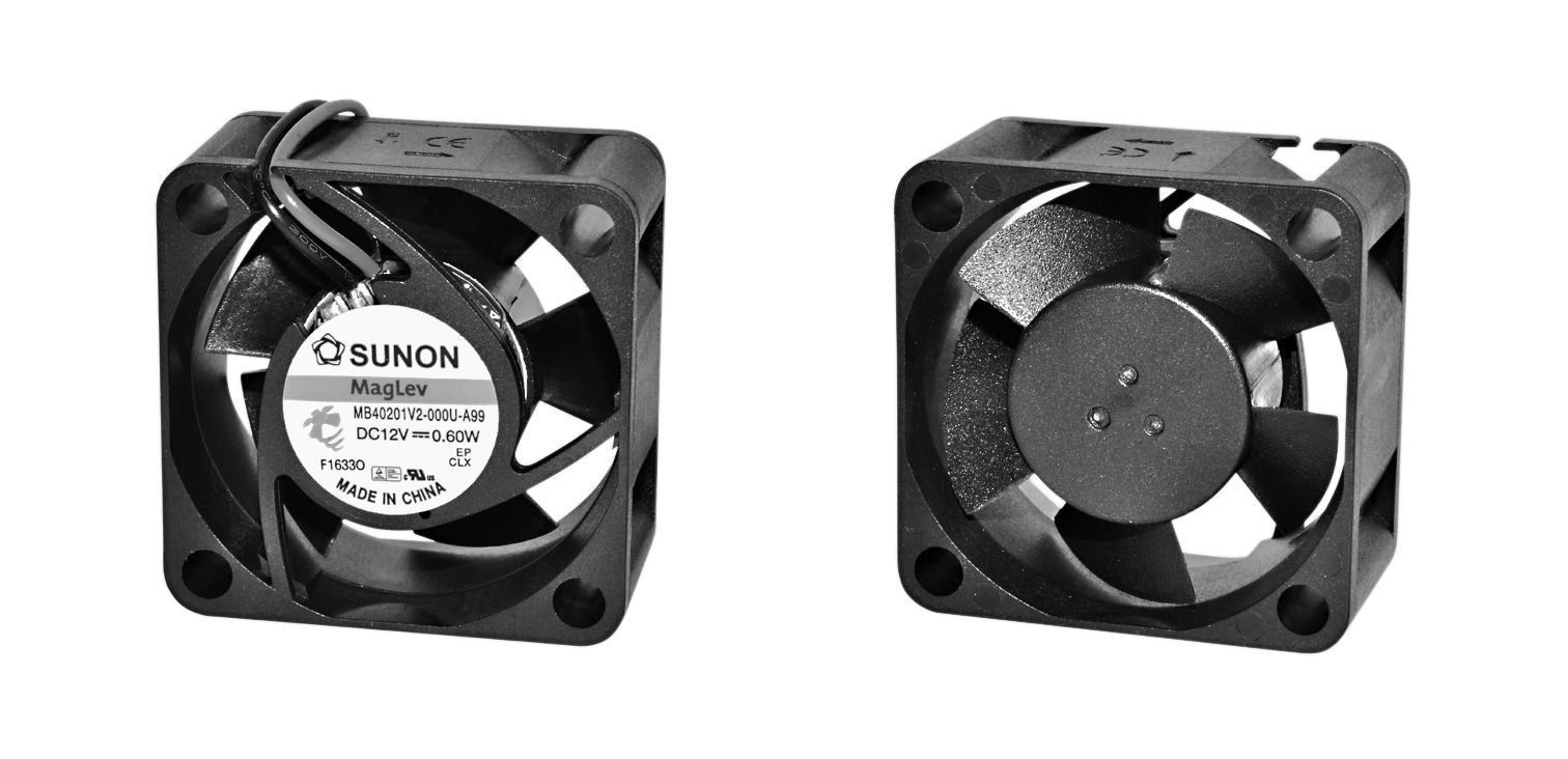 SUNON 12-V-Axial-Lüfter EB40201S2-999 40 x 40 x 20 mm | ELV Elektronik ...