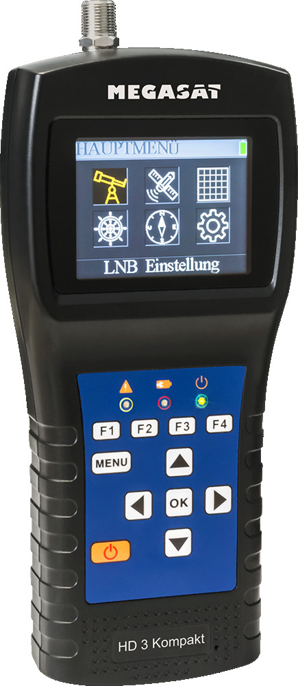 Megasat Satfinder / Messgerät HD 3 Kompakt,für DVB-S/S2,Farbdisplay 6 ...