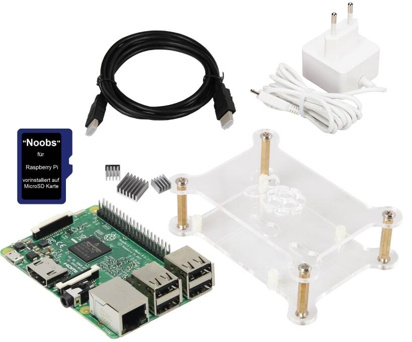 Raspberry Pi 3 Starter-Set | ELV Elektronik | Bausätze