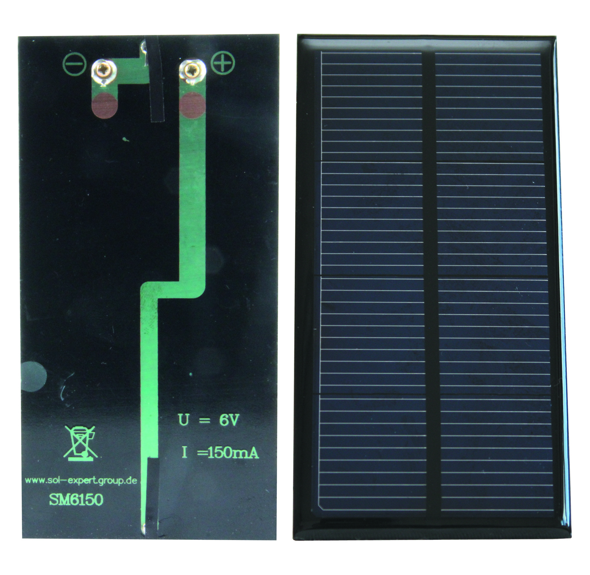 SOL-Expert Solarzelle SM6150,vergossen | ELV Elektronik | Stromversorgung