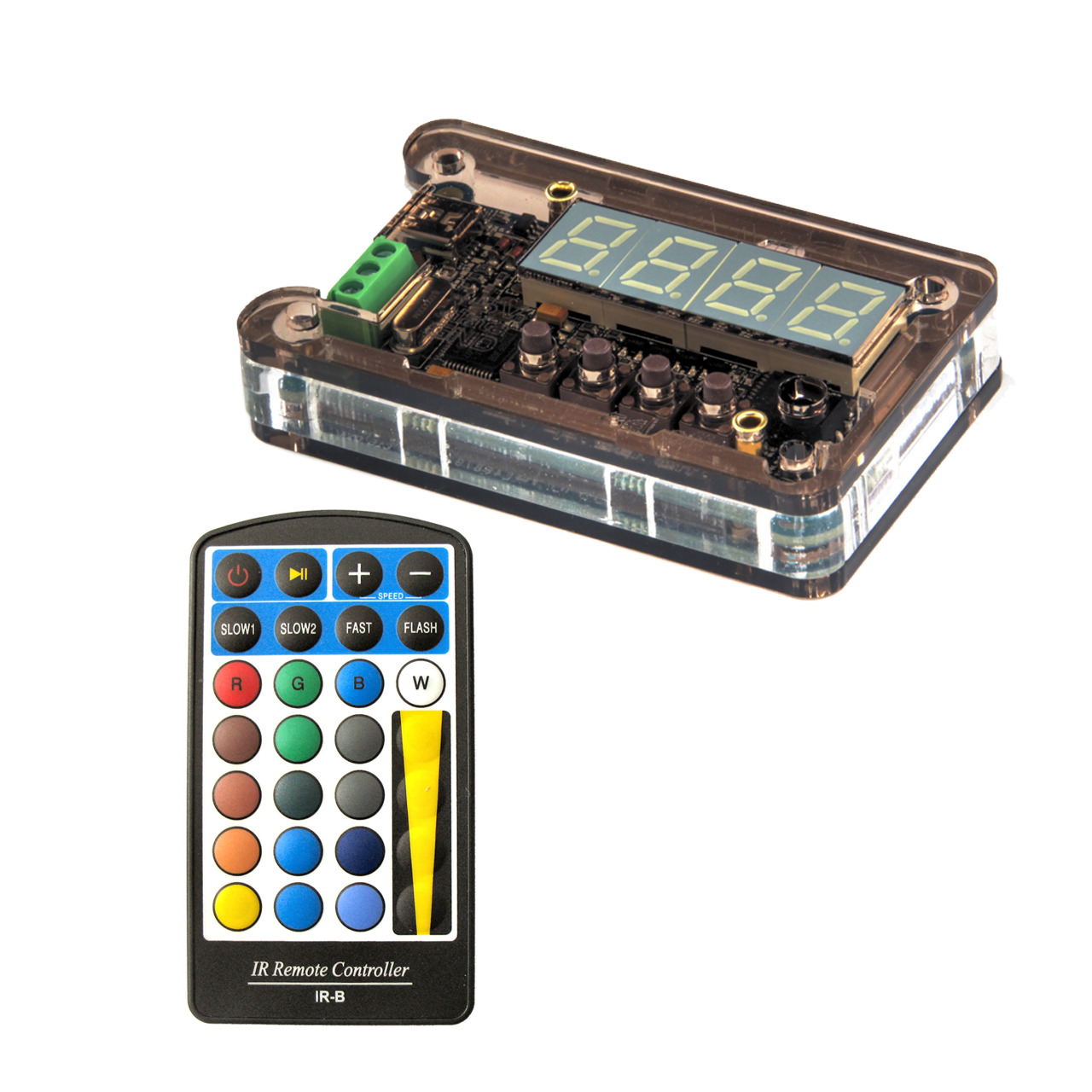Diamex LED-Player T für WS2812-LEDs,inkl. Fernbedienung | ELV ...