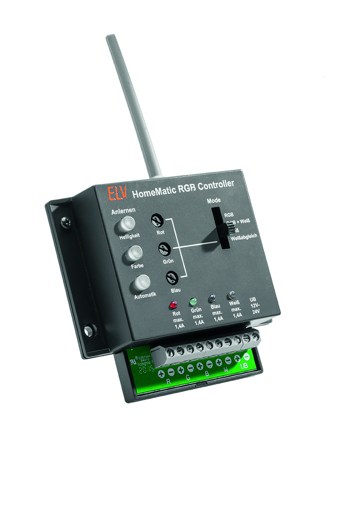 ELV Homematic Komplettbausatz Funk-RGBW-Controller | ELV Elektronik ...