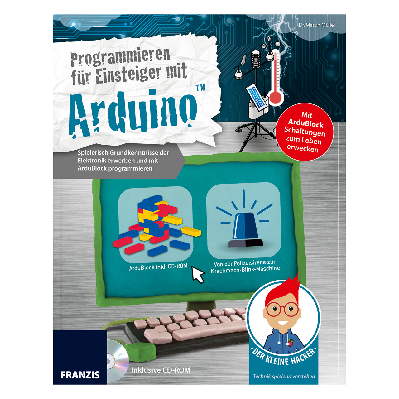FRANZIS Der kleine Hacker - Programmieren für Einsteiger mit Arduino | ELV Elektronik | Bücher ...
