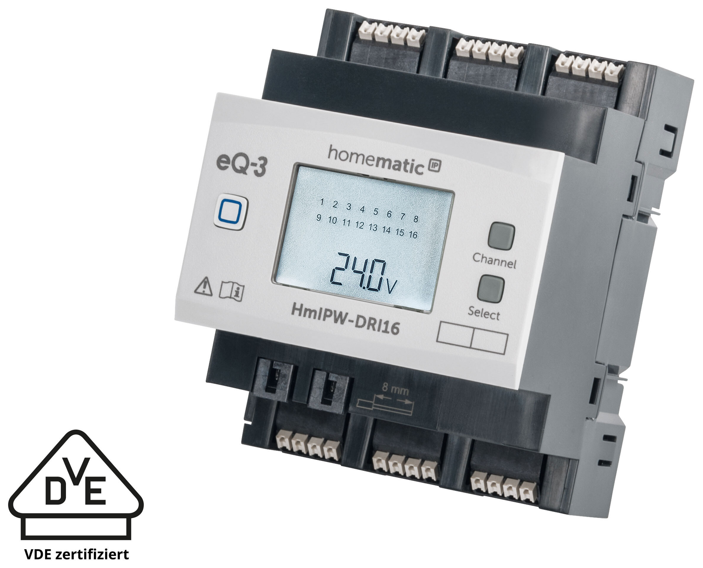Homematic IP Wired 16-fach-Eingangsmodul | ELV Elektronik | Smart Home ...