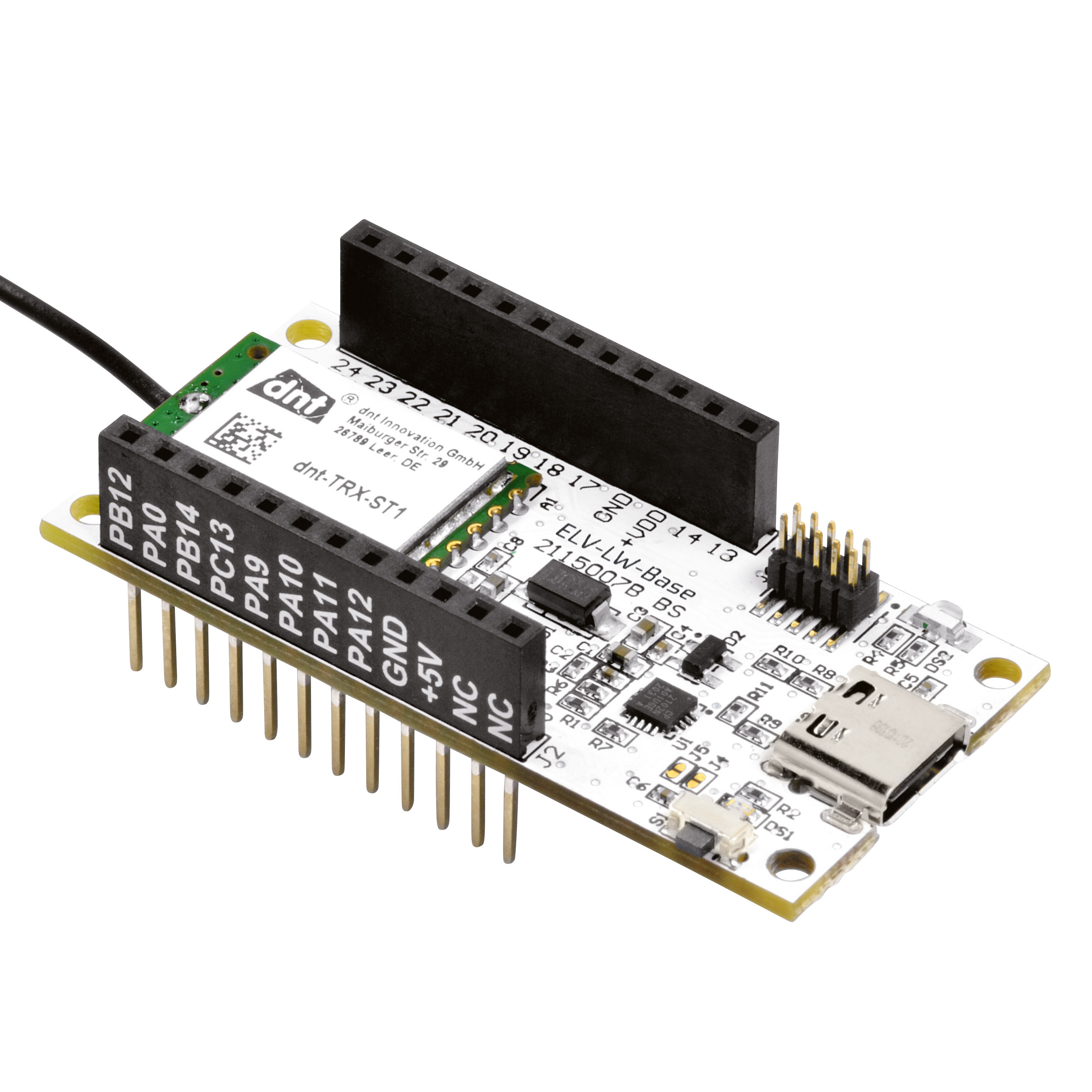 ELV-LW-Base Experimentierplattform für LoRaWAN®, ELV-BM-TRX1 | Bausätze
