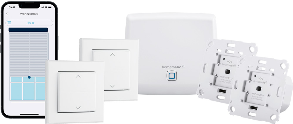 Homematic IP Smart Home Starter Set Beschattung, HmIP-SK20 | Smart Home ...