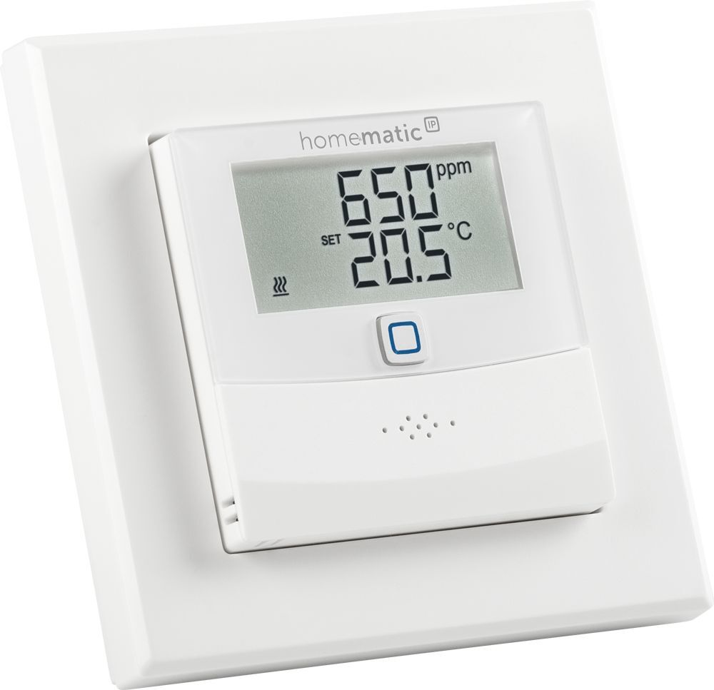 Homematic IP Wired Smart Home CO2 Sensor mit Display, HmIPW-SCTHD ...