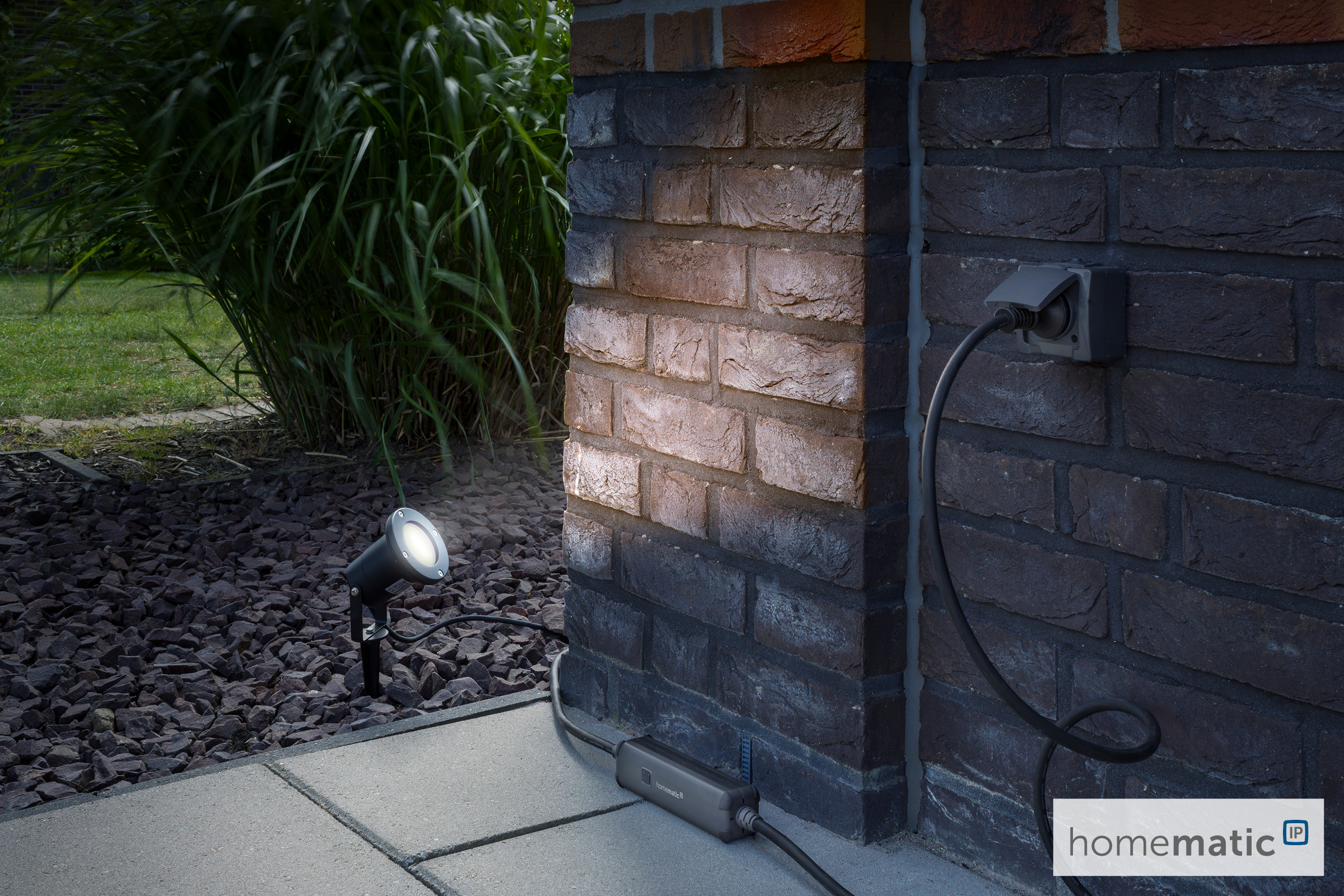 Homematic IP Smart Home Schalt-Mess-Kabel – außen, HmIP-PSMCO | Smart ...