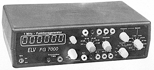 1 MHz Funktionsgenerator mit 1 MHz Frequenzzähler | ELV Elektronik ...