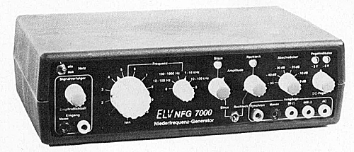 ELV-Serie 7000: Niederfrequenz-Generator NFG 7000 | ELV Elektronik ...