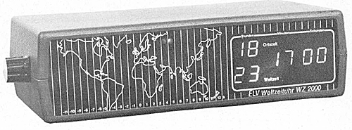 ELV-Serie Amateurfunk: Digitale Weltzeituhr WZ 2000 | ELV Elektronik ...
