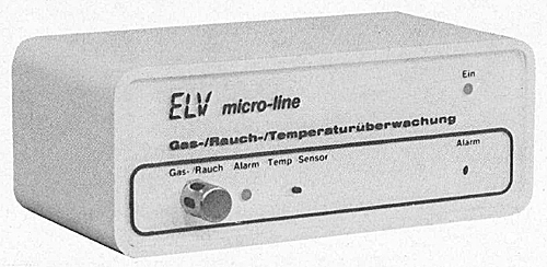 ELV micro-line: Gas-/Rauch- und Temperaturmelder | ELV Elektronik ...