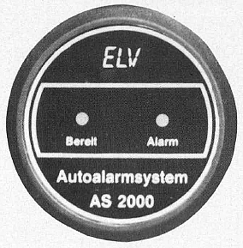 ELV Autoalarmsystem AS 2000 | ELV Elektronik | Bücher / Software ...