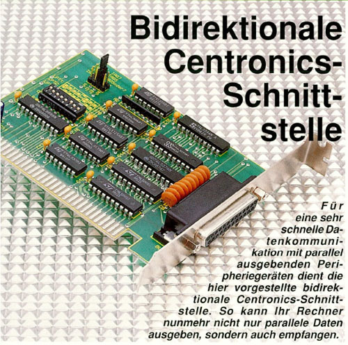 Bidirektionale Centronics-Schnittstelle | ELV Elektronik | Bücher ...