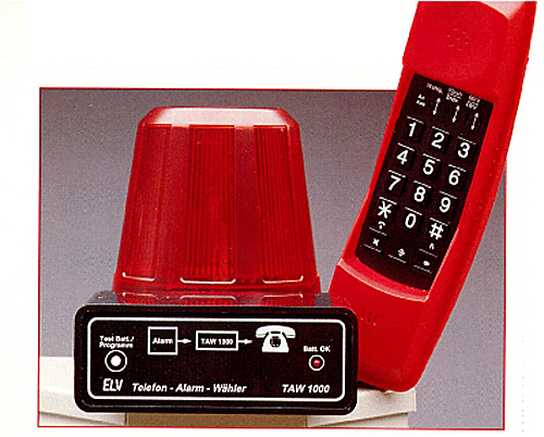 Telefon-Alarm-Wählgerät TAW 1000 | ELV Elektronik | Bücher / Software ...