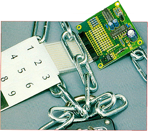 Einfaches elektronisches Codeschloß | ELV Elektronik | Fachbeiträge