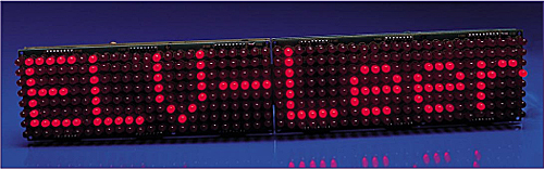 LED-Matrix-Anzeige für einfarbige und mehrfarbige Leuchtdioden Teil 4/4 ...