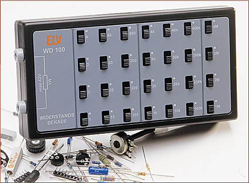 Widerstandsdekade WD 100 | ELV Elektronik | Bücher / Software / Lernpakete