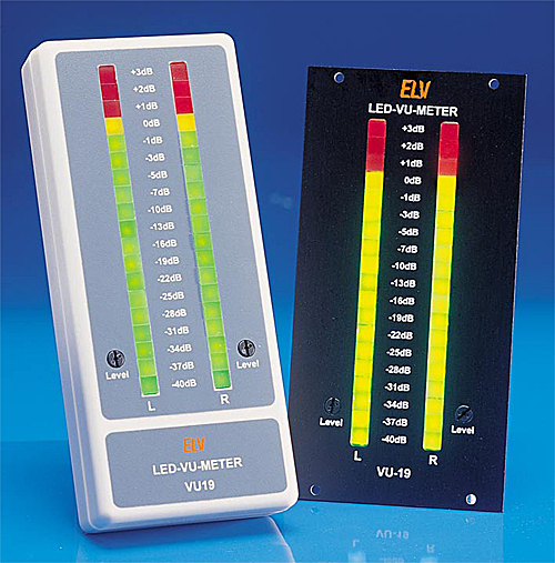 2-Kanal-VU-Meter mit 38 LEDs | ELV Elektronik | Bücher / Software ...