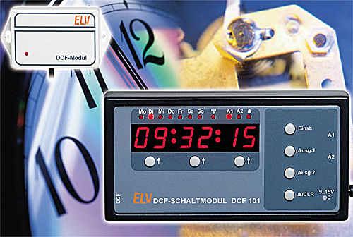Vielseitiger Schalter - DCF-Schaltmodul DCF101 | ELV Elektronik | Bücher / Software / Lernpakete