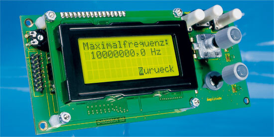 Software-Schnittstelle der Funktionsgeneratoren DDS 10/DDS 110 | ELV Elektronik | Fachbeiträge