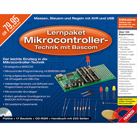 AVR von Anfang an – Lernpaket Mikrocontrollertechnik mit BASCOM | ELV ...