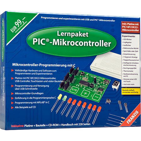 PIC-Programmieren einfach lernen – Franzis-Lernpaket PIC-Mikrocontroller | ELV Elektronik ...