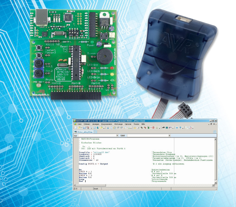 Mikrocontroller-Einstieg mit BASCOM-AVR Teil 6: Timer-Modi CTC,PWM und Counter | ELV Elektronik ...