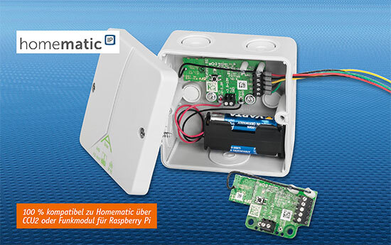 Homematic IP ganz flexibel - Schaltplatine HmIP-PCBS-BAT für ...