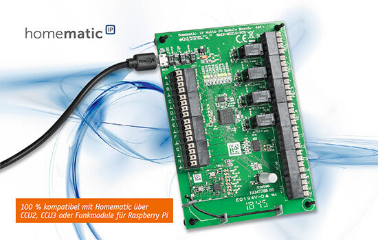Allrad im Smart Home - Homematic IP Multi-IO-Modulpatine - 4 x 4 ...