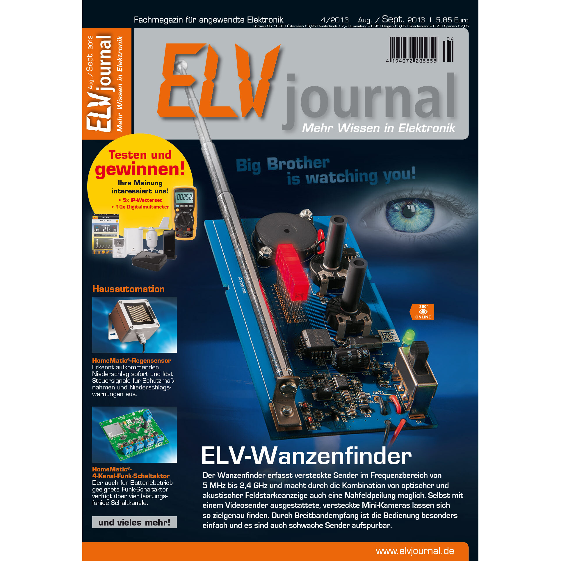 ELVjournal Ausgabe 4/2013 Digital (PDF) | Bücher / Software / Lernpakete
