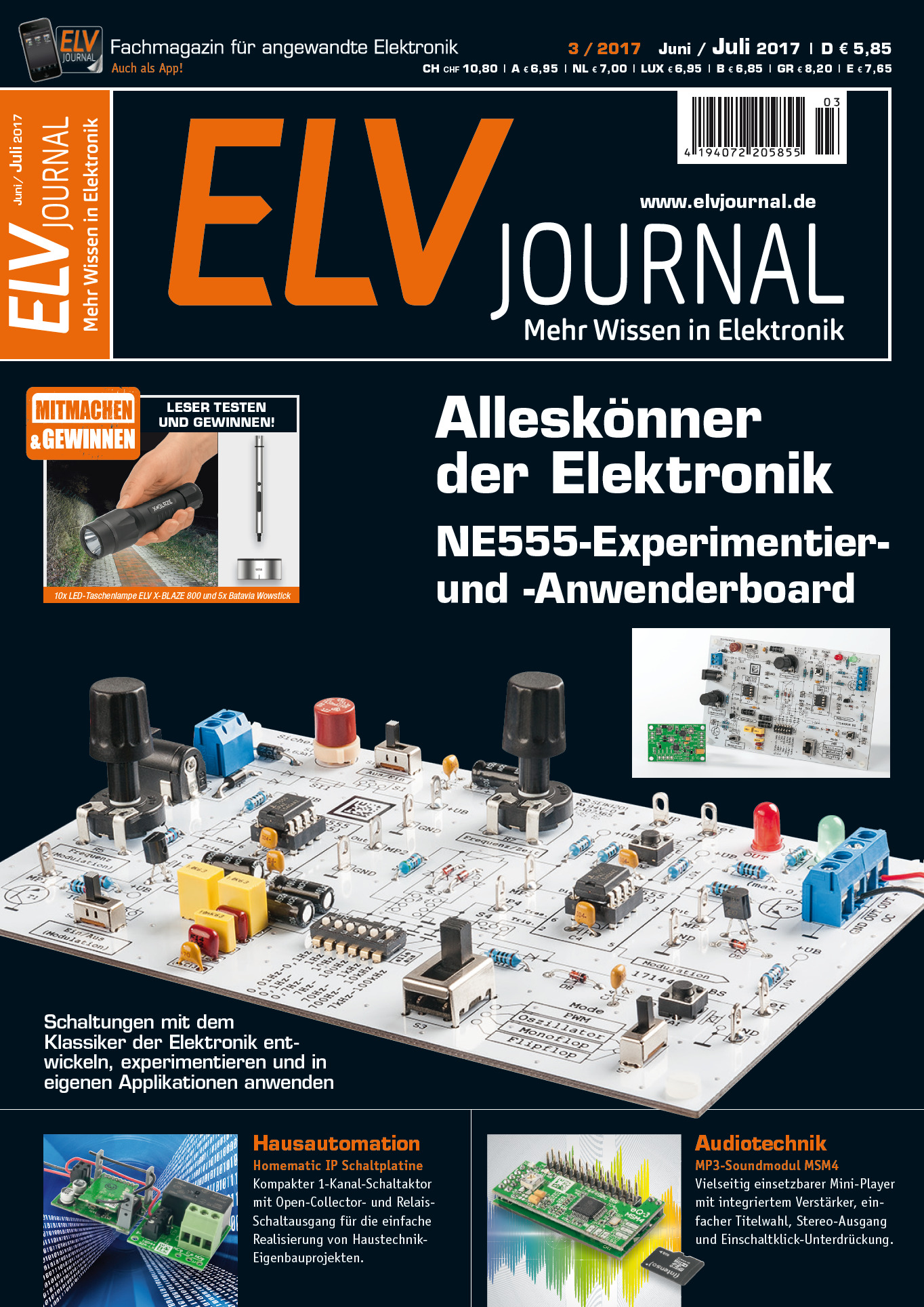 ELVjournal Ausgabe 3/2017 Digital (PDF) | Hefte