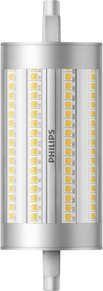 Philips CorePro LED 17,5-W-R7s-LED-Lampe, 118 mm, warmweiß, dimmbar ...