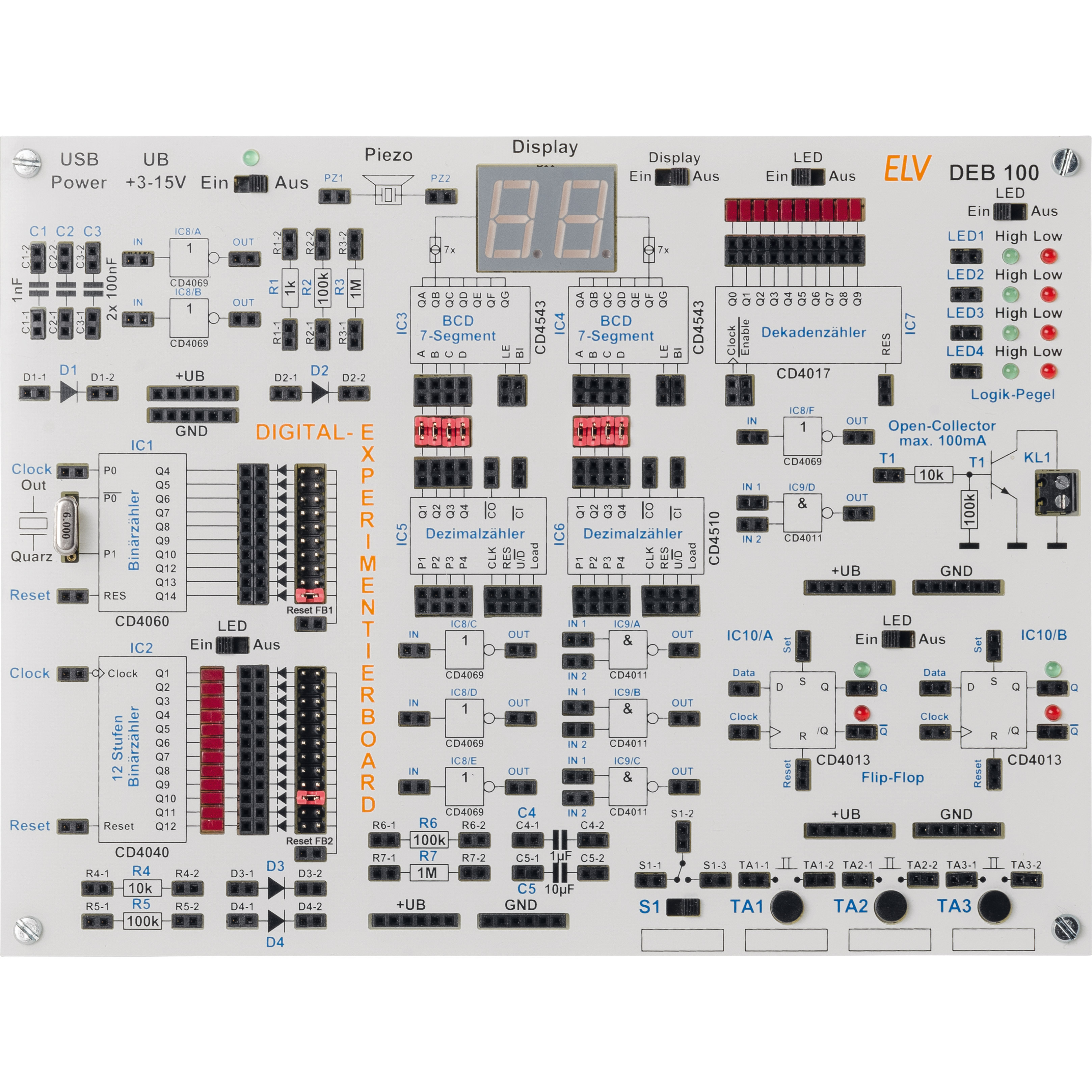 Die Logik hinter Null und Eins - Experimentiersystem für digitale ...