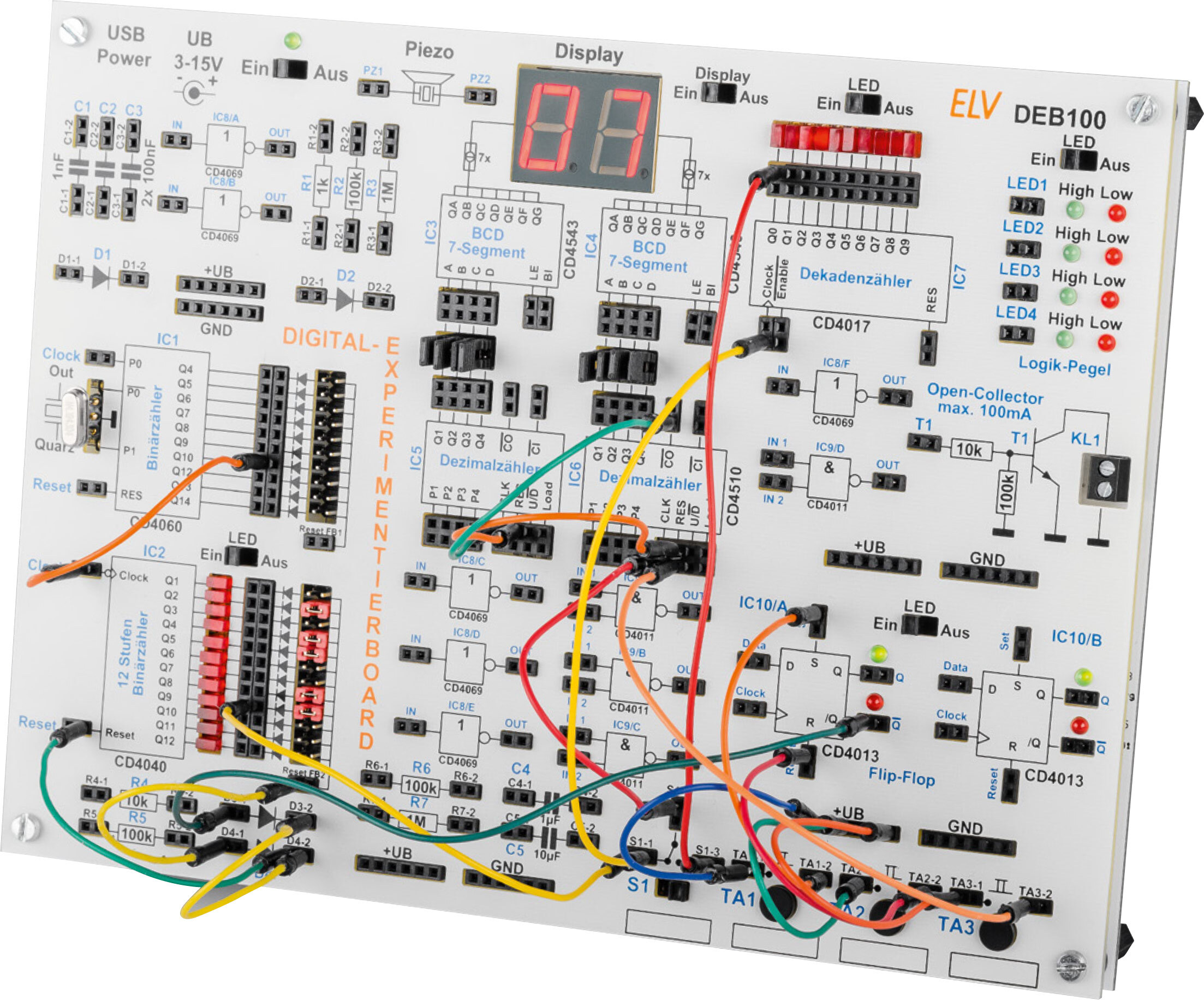 Auf die Plätze, fertig, los! - Digitales Experimentierboard DEB100 ...