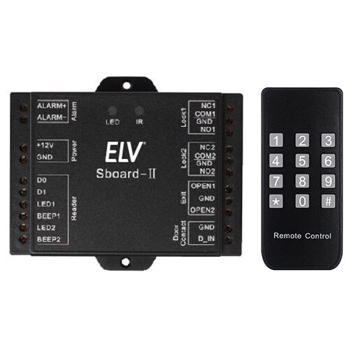 ELV Sboard-II Mini Dual-Relay-Controller mit Wiegand-Schnittstelle ...
