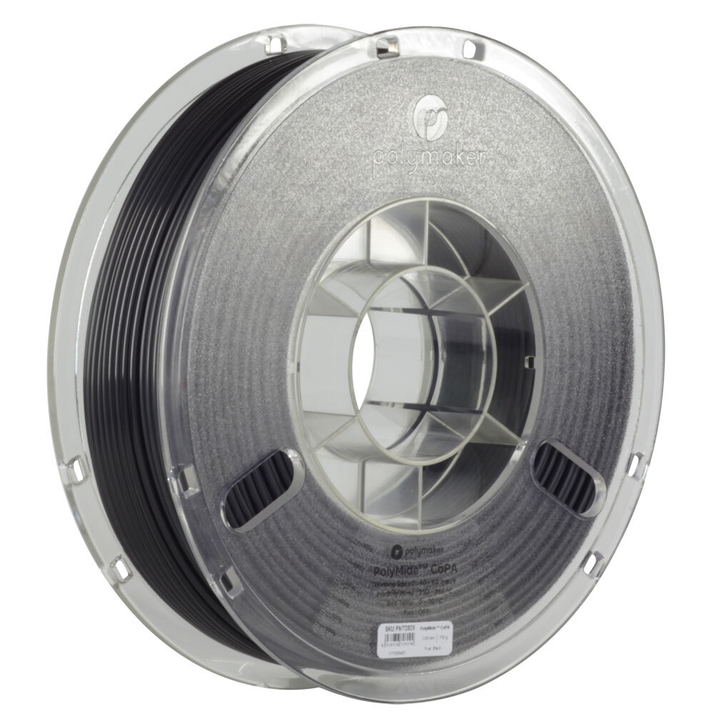 Polymaker PolyMide CoPA-Nylon-Filament, schwarz, 1,75 mm, 750 g | Werkstatt