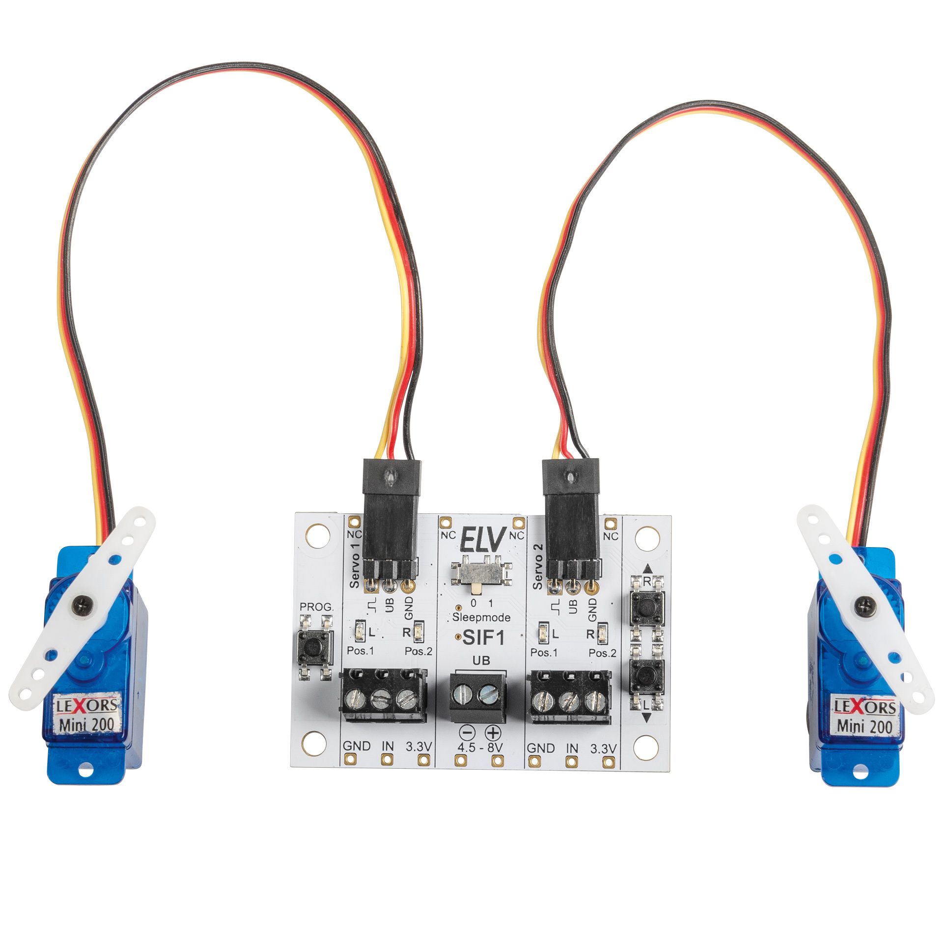 Servo-Ansteuerung leicht gemacht - Servo-Interface SIF1 | Bücher ...