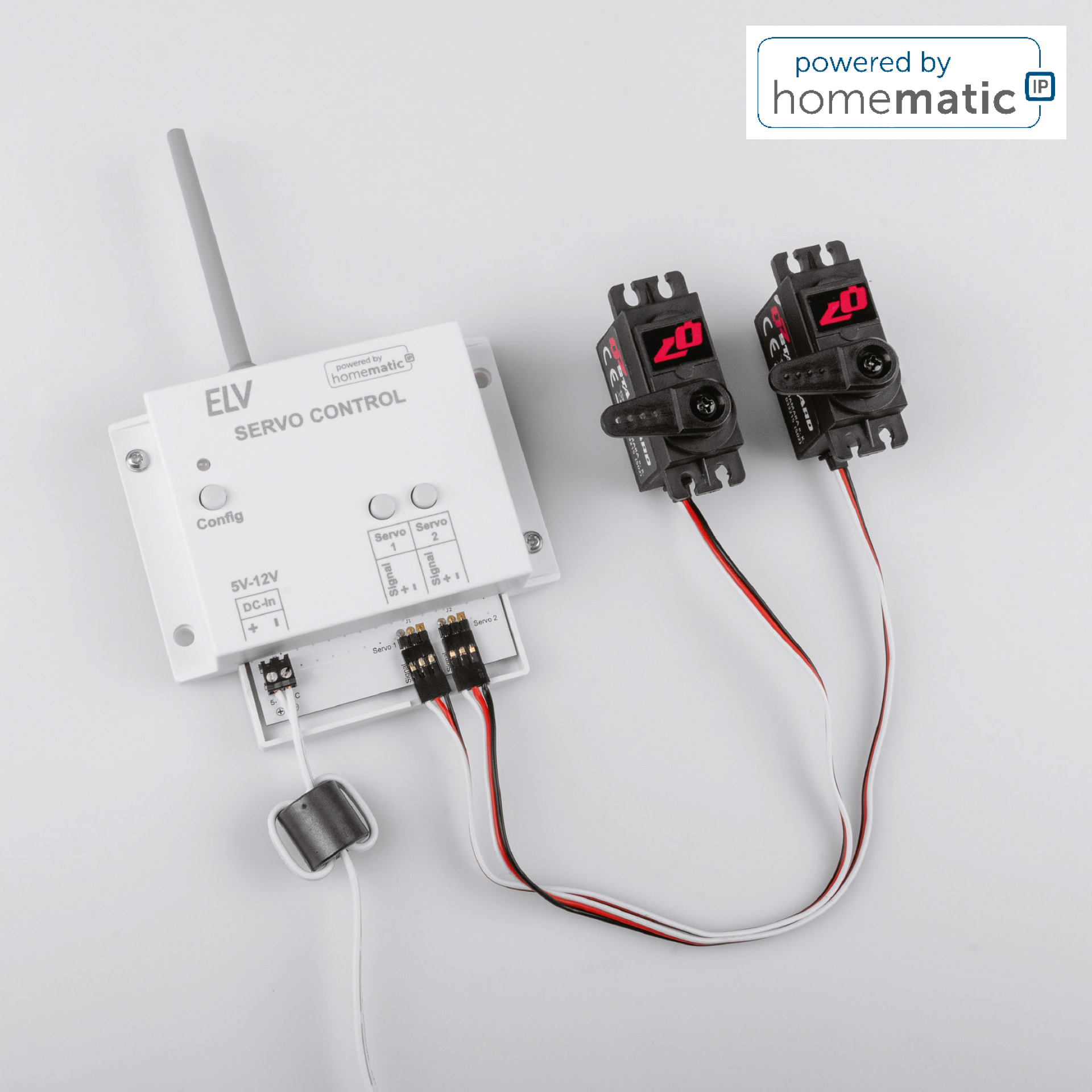 Smarte Servo-Steuerung - Zwei Servos im Smart Home mit dem ELV-SH-WSC ...
