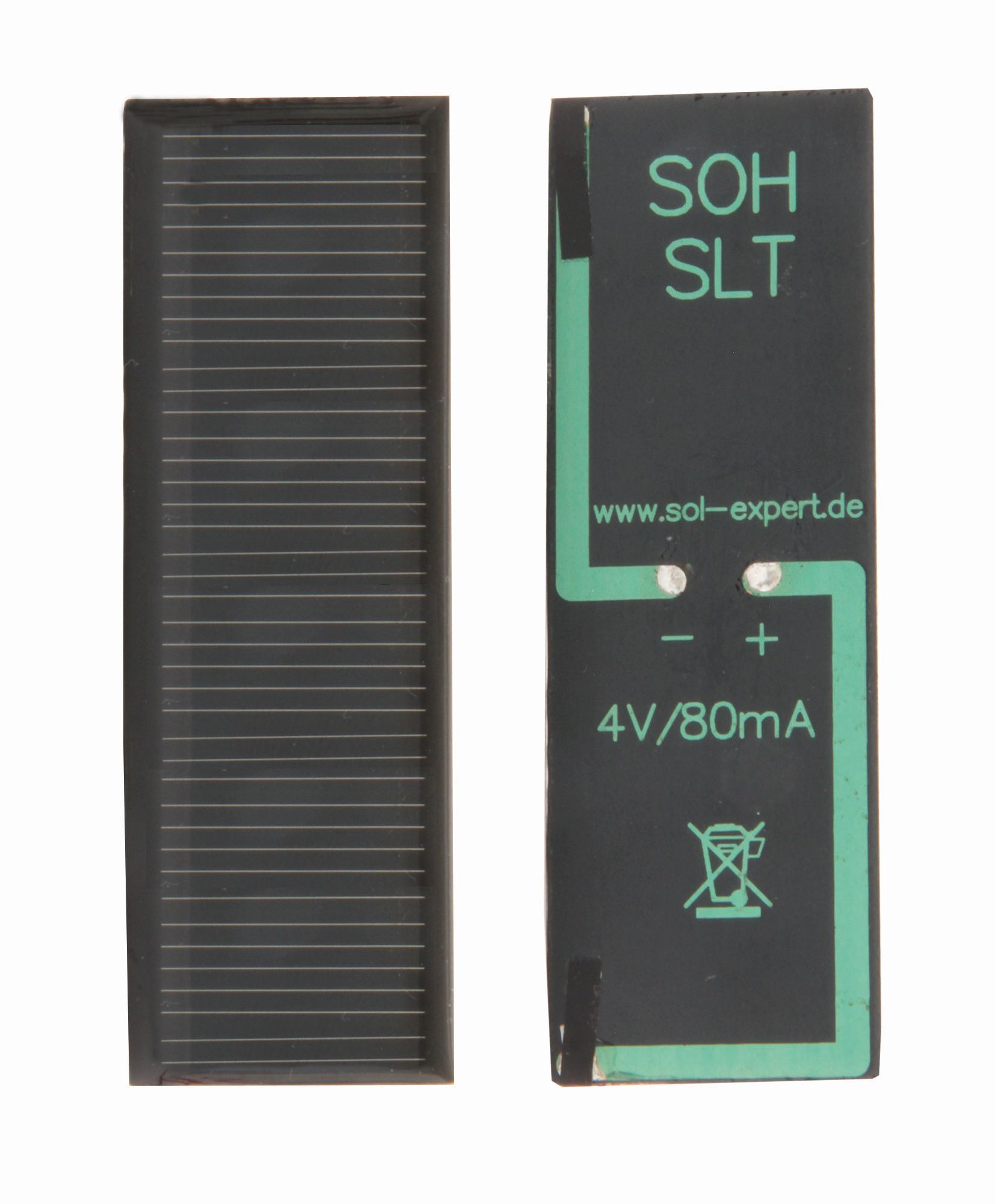 SOL-Expert Solarzelle SM480, 4 V, 80 mA, vergossen | Stromversorgung