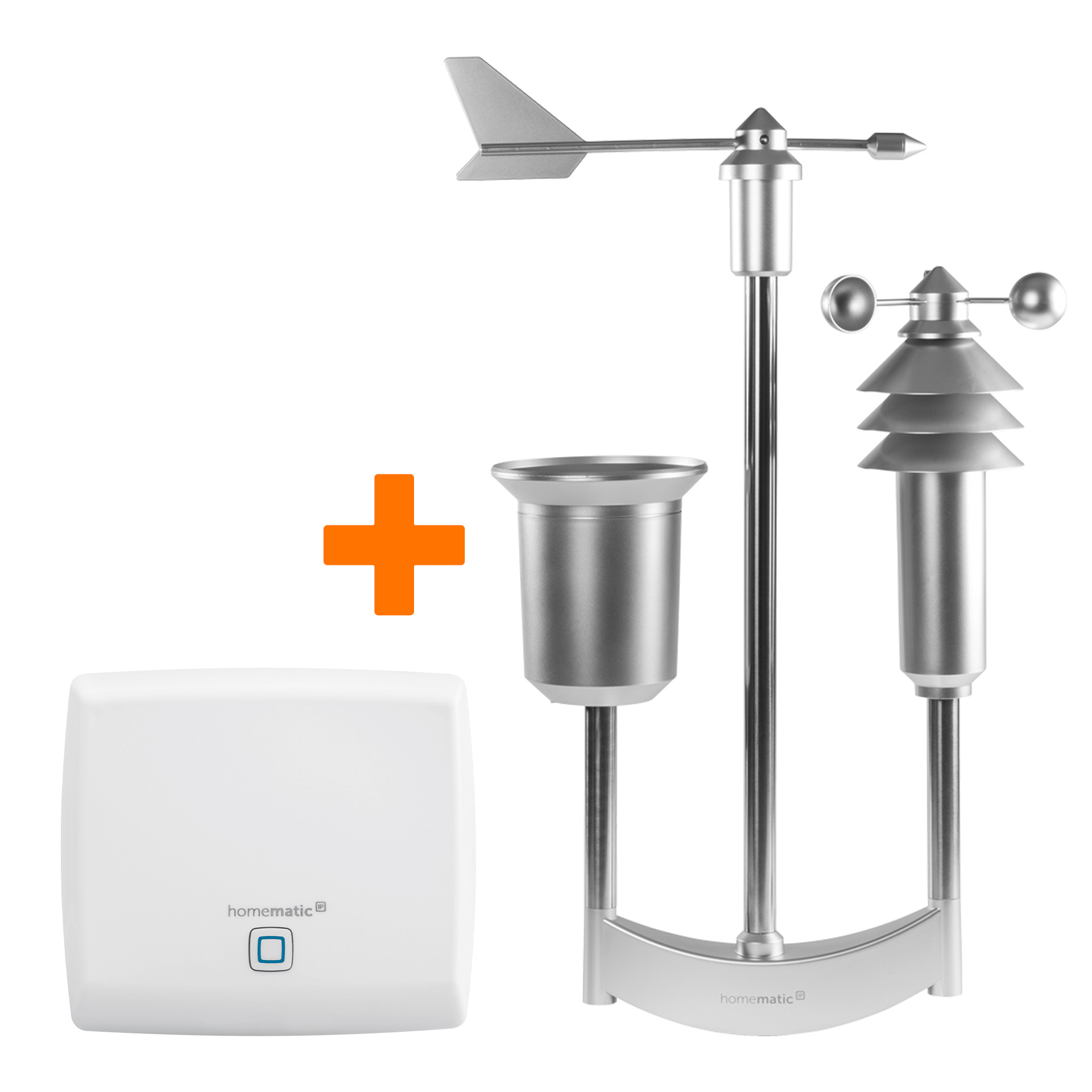 Homematic IP Set Wetter Pro mit Homematic IP Access Point und Funk ...