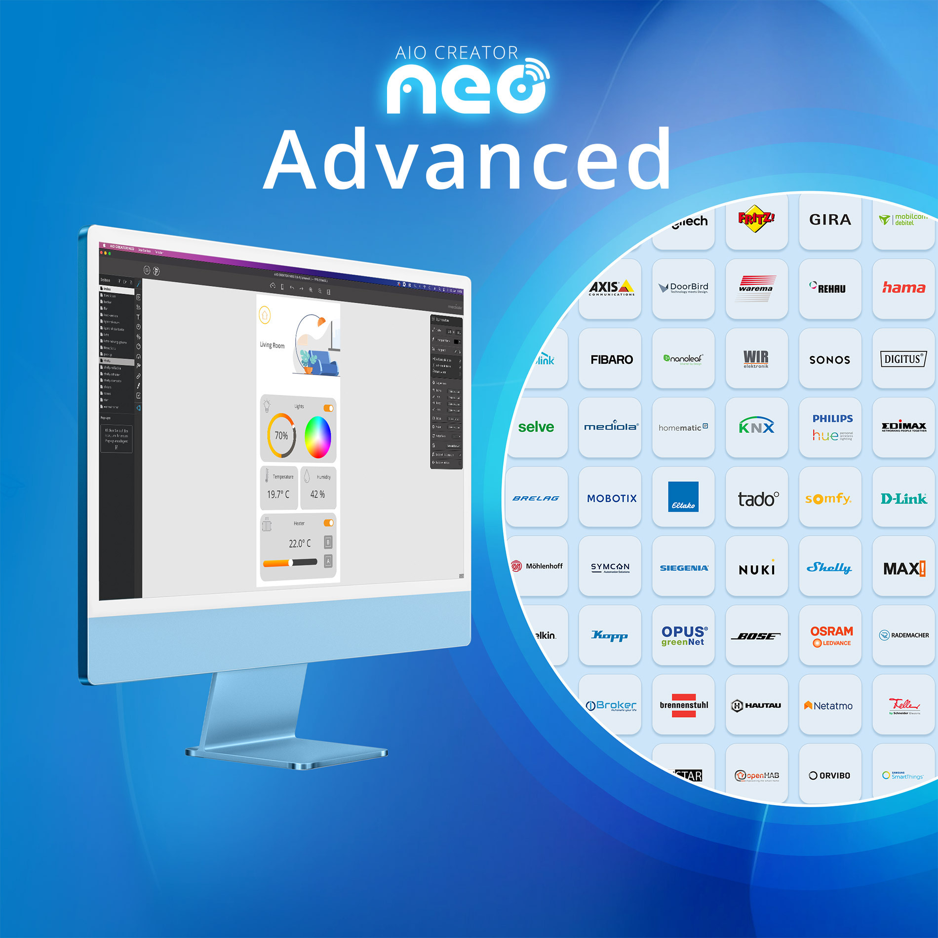 mediola AIO Creator NEO Paket Advanced | Computer- / Netzwerktechnik