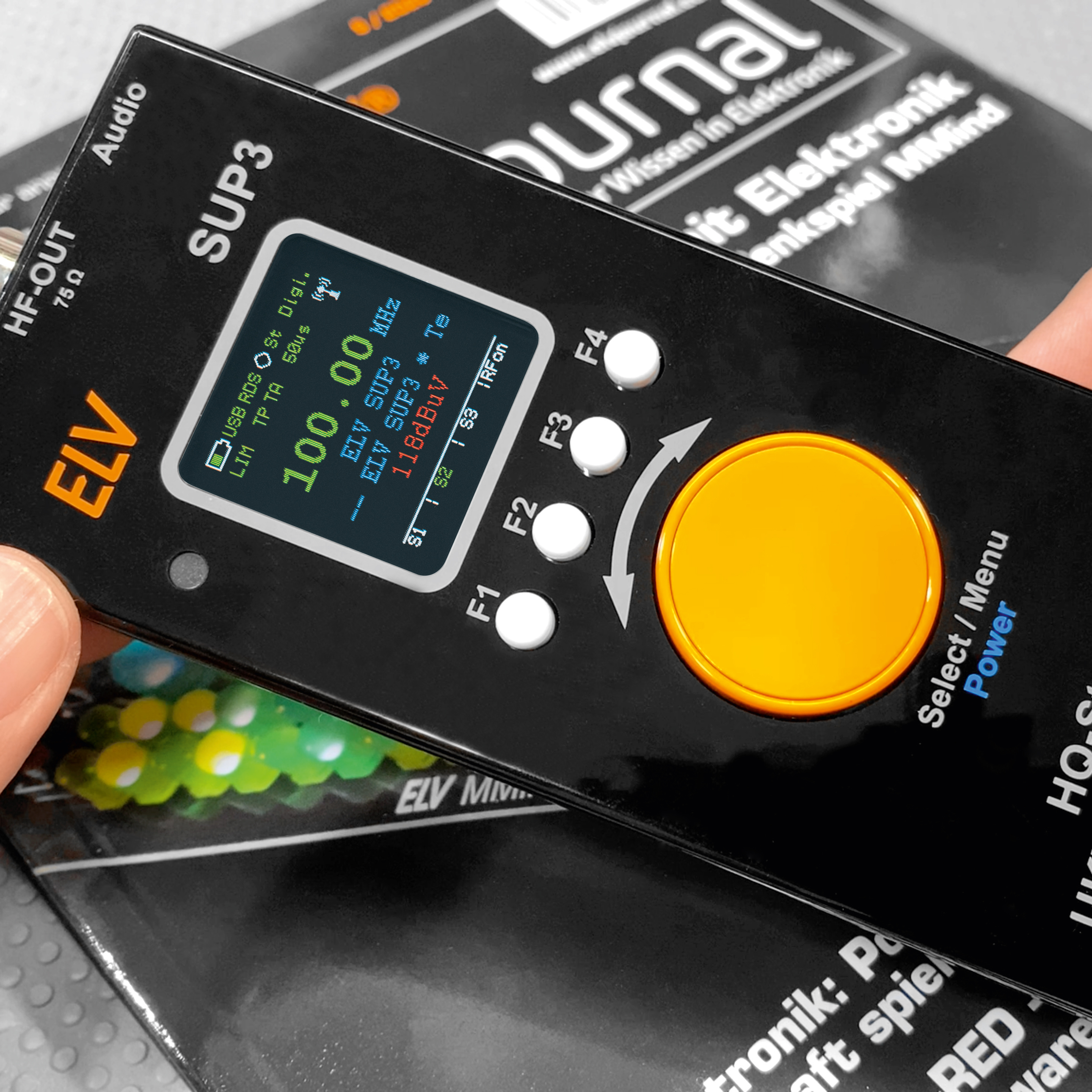 Handliche Hochfrequenz - Anwendung des ELV HQ-Stereo-UKW-Prüfgenerators ...