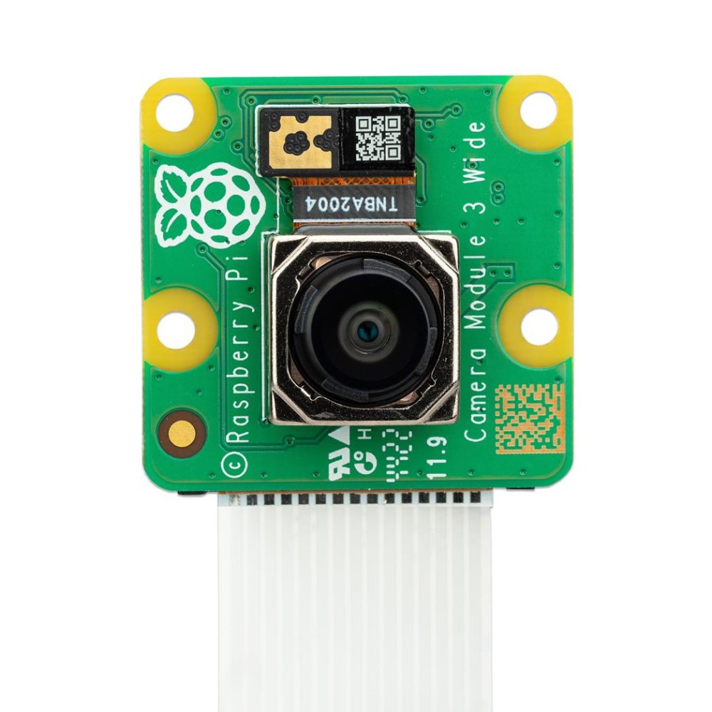 Raspberry Pi Kamera Modul 3, 120° Weitwinkel, 12 MP | Bausätze