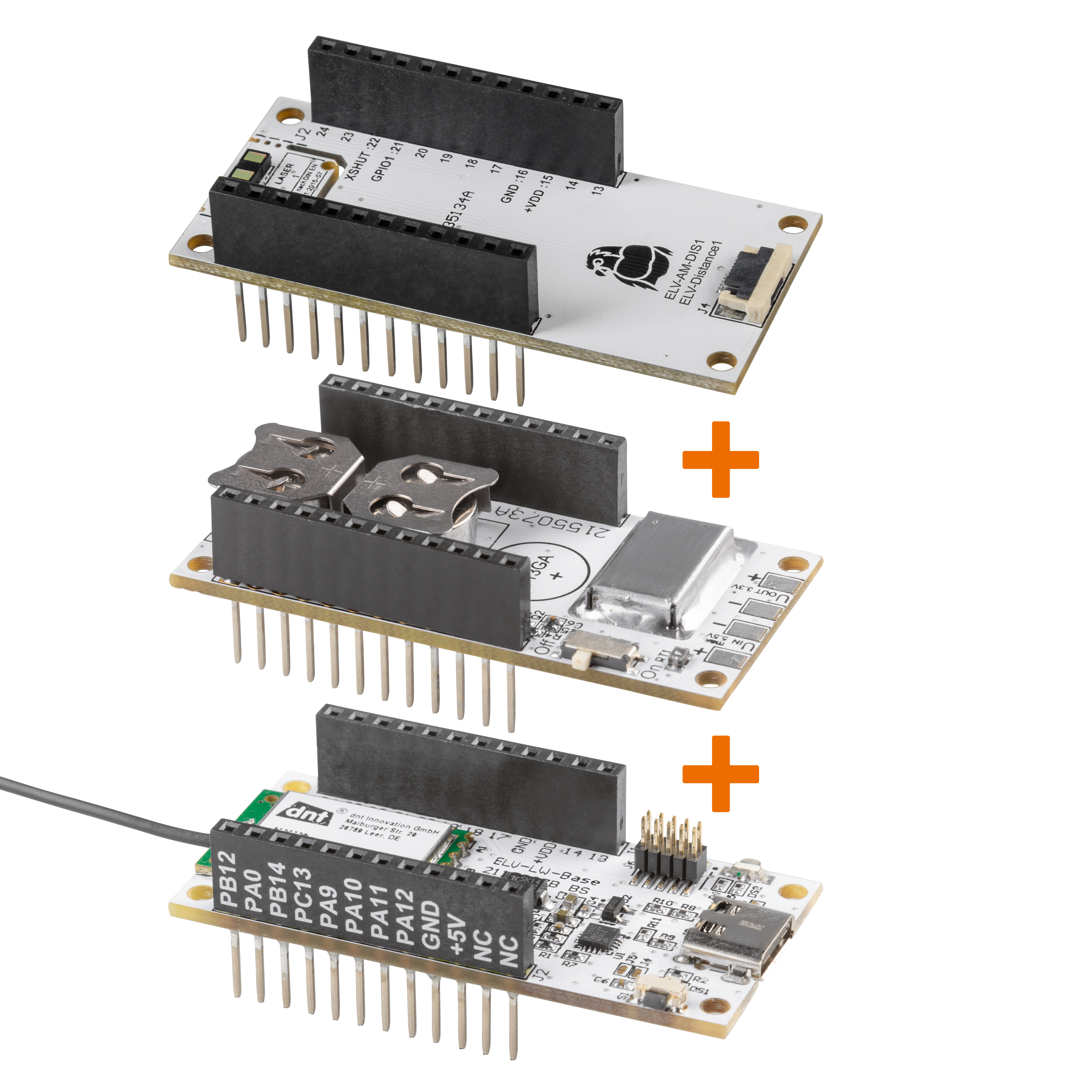 ELV Starter Set Bausatz LoRaWAN® Abstandsüberwachung | Bausätze