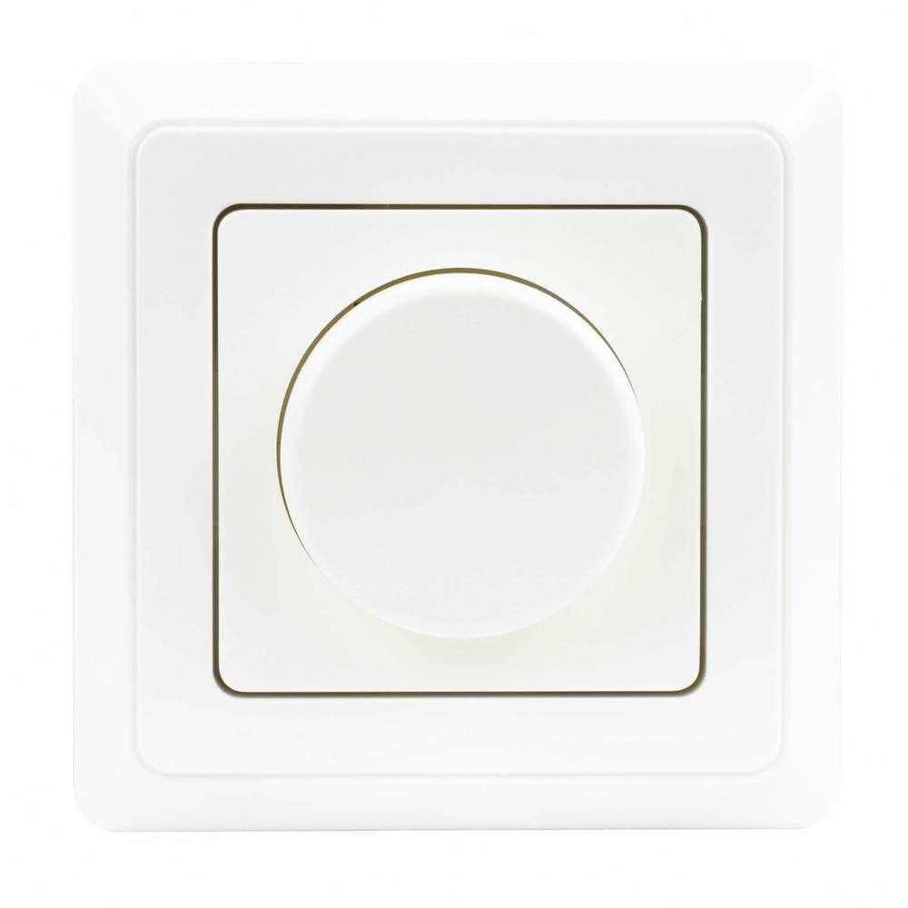 REV Dimmer Universal Komplettgerät, Unterputz mit Rahmen, weiß ...
